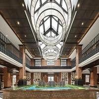 China Custom Lamps Hotel Lobby Chandelier Chain Chandelier Modern With E12 Light Source for sale