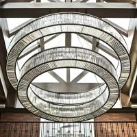 China Custom Lamps Hotel Lobby Chandelier Chain Chandelier Modern With E12 Light Source for sale