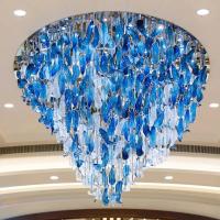 China Hotel Lobby Drop Chandelier Lights Stairwell Chandelier Modern OEM ODM for sale
