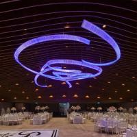 China Hotel Lobby Staircase Lighting Chandelier K9 Chandelier 110V-240V for sale