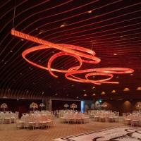 China Hotel Lobby Staircase Lighting Chandelier K9 Chandelier 110V-240V for sale
