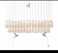 China Crystal Glass Luxury Staircase Chandelier Lighting Solution for sale