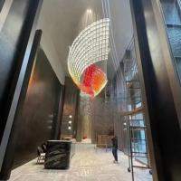 China 110-240V Hotel Lobby Chandelier Modern Crystal Big Chandelier for sale