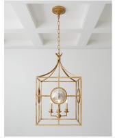 China Ceiling Mount Gramercy Medium Lantern Vintage Bronze Pendant Lights Customize Finish for sale