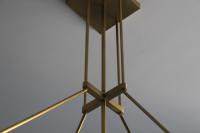 China Fulcrum Round Chandelier Brass Crystal Light Customized with 50.8 kg Weight Capacity for sale