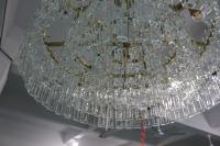 China Customized Marignan Round Chandelier 122cm Perfect Combination of Crystal and Chrome for sale
