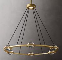 China Six Heads Luxury Decorative Matte Modern Chandelier for Restaurant Coffee Shop Bar Living Room for sale