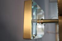 China Wall Mount Outdoor Decorative Lamp in Antique Burnished Brass for sale