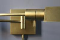 China Adjustable Wall Sconces Antique Burnished Brass With E12 Bulb for sale