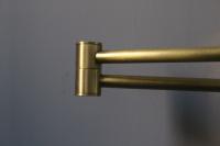 China Adjustable Wall Sconces Antique Burnished Brass With E12 Bulb for sale