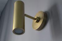 China Antique Brass Wall Lights For Hotel Room Bedside Reading Lamp for sale