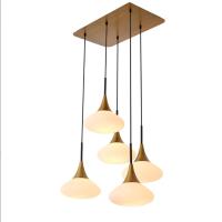 China Hot Hanging Art Decorative LED Modern Pendant Lights Bedroom Villa living Room Chandelier for sale