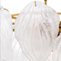 China Beautiful Contemporary Modern Round Decorative Led Lighting Customized Contemporary Clear Chandelier for sale
