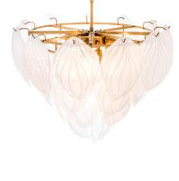 China Beautiful Contemporary Modern Round Decorative Led Lighting Customized Contemporary Clear Chandelier for sale