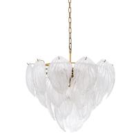 China Beautiful Contemporary Modern Round Decorative Led Lighting Customized Contemporary Clear Chandelier for sale