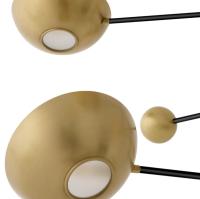 China Modern Art Decorative LED Modern Pendant Lights  High Ceiling Round Hotel Luxury Chandelier for sale