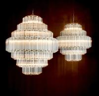 China Villa Hall Modern Luxury Art Deco Design Crystal Chandelier For Hotel Home Living Room for sale