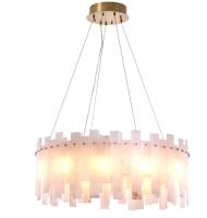China Villa Decorative Hang Lamp Chandelier for Living Dining Bedroom Circular Ceiling Design Modern Chandelier for sale