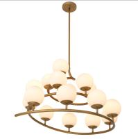 China Modern Crystal Chandelier Luxury Contemporary Villa Crystal Decorative Hang Lamp Chandelier for Living Dining for sale