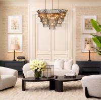 China Luxury Modern Art Decorativ Chandelier Modern Wedding Decoration Hanging Home Living Room for sale