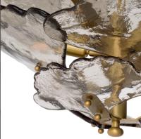 China Luxury Modern Large Brass Crystal Chandelier For Dining Room Indoor Ceiling Mount Decoration for sale