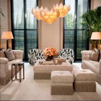 China Hotel Luxury Chandelier Demension Ø 60 H. 42 cm Modern Pendant Lights Foyer Large High Ceiling Round for sale