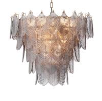 China Indoor Art Decorative Luxury Modern Chandelier For High Ceiling Living Room for sale
