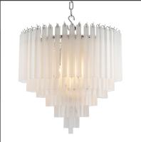 China Villa Hall LED Modern Art Deco Design Crystal Chandelier For Hotel Home Living Room for sale