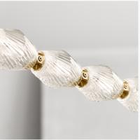 China Modern Custom Chandelier With Brass Glass , Modern Crystal Chandelier for sale