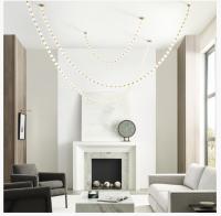 China Modern Custom Chandelier With Brass Glass , Modern Crystal Chandelier for sale