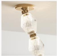 China Modern Custom Chandelier With Brass Glass , Modern Crystal Chandelier for sale