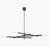 China Rousseau Grande Eight Light Articulating Chandelier KW 5589 for sale