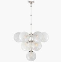 China Cristol Tiered Chandelier ARN 5401 Glass Pendant light for sale