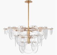 China Loire Large Chandelier ARN 5450 Glass Pendant light for sale