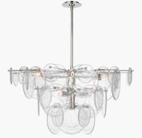 China Loire Large Chandelier ARN 5450 Glass Pendant light for sale