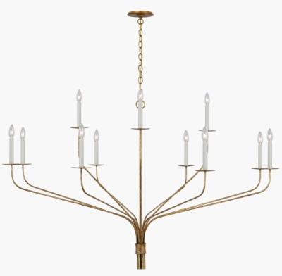 China Vsual Comfort Belfair Grande Two-Tier Chandelier IKF 5753 for sale