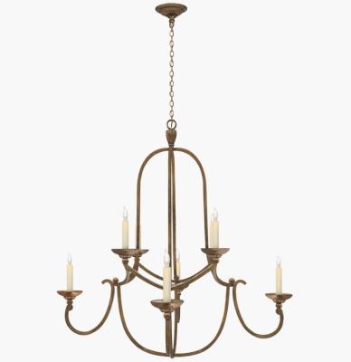 China Vsual Comfort Flemish Medium Round Chandelier CHC 1494 for sale