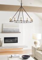 China Vsual Comfort Darlana Large Single Ring Chandelier CHC 5174 for sale