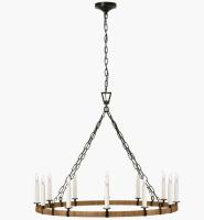 China Vsual Comfort Arena Darlana Large Wrapped Ring Chandelier CHC 5873 for sale