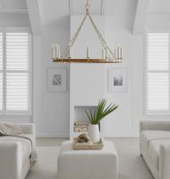 China Vsual Comfort Arena Darlana Large Wrapped Ring Chandelier CHC 5873 for sale