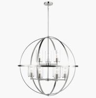 China Vsual Comfort Alturas Nine Light Chandelier 3124679 for sale