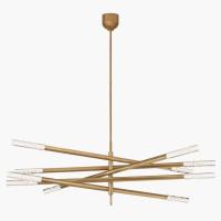 China Vsual Comfort Rousseau Grande Ten Light Articulating Chandelier KW 5587 for sale
