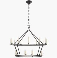 China Vsual Comfort Darlana Large Two-Tiered Ring Chandelier CHC 5179 for sale