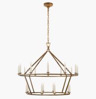 China Vsual Comfort Darlana Large Two-Tiered Ring Chandelier CHC 5179 for sale