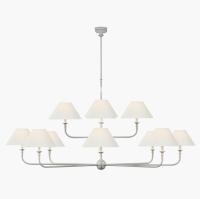 China Vsual Comfort Piaf Oversized Two Tier Chandelier TOB 5458 for sale