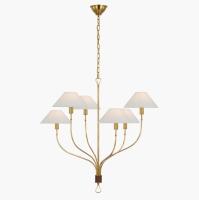 China AL 5002 Griffin Large Staggered Tail Chandelier by Visual Comfort for sale