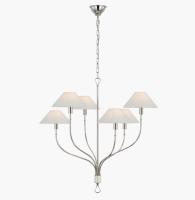China AL 5002 Griffin Large Staggered Tail Chandelier by Visual Comfort for sale