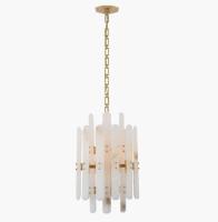 China ARN 5128 Bonnington Tall Chandelier Crystal / Alabaster Shade Bonnington Large Chandelier for sale