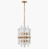 China ARN 5128 Bonnington Tall Chandelier Crystal / Alabaster Shade Bonnington Large Chandelier for sale