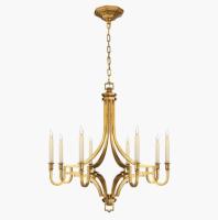 China CHC 1561 Mykonos Medium Chandelier With Aged Lron / Antique-Burnished Brass Finish for sale